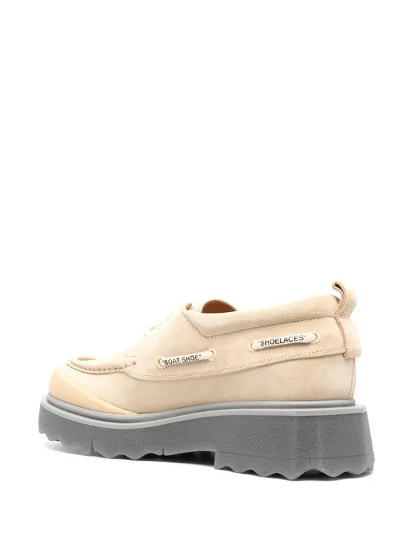 Off-White Lace-up Loafers