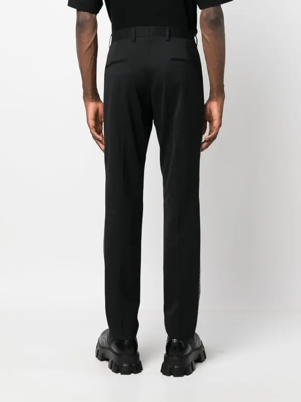 John Richmond Embellished Side-stripe Tailored Trousers