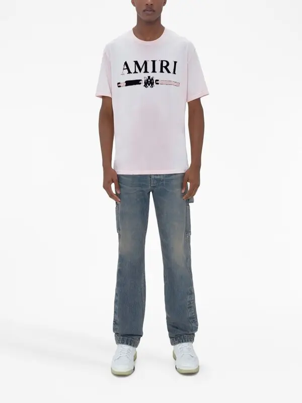 Amiri Ma Bar-appliqué T-shirt