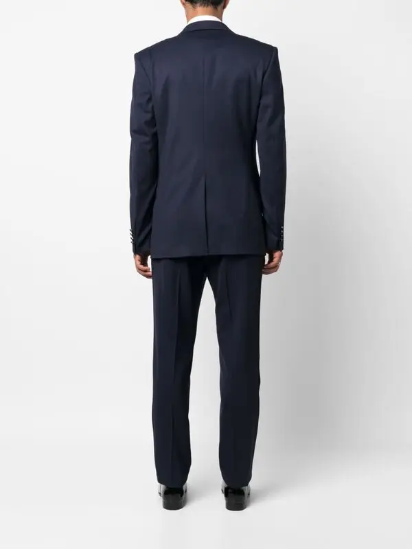 Dolce & Gabbana Tuxedo-style Three-piece Suit - Blue