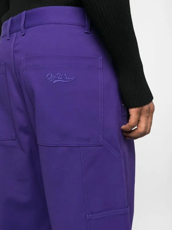 Off-White Wave Off Wide-leg Trousers