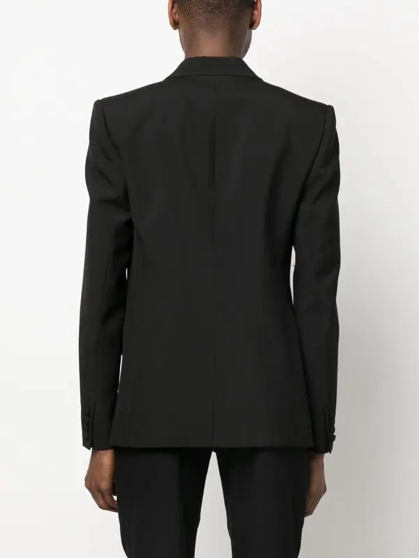 Valentino Garavani Logo-patch Single-breasted Blazer