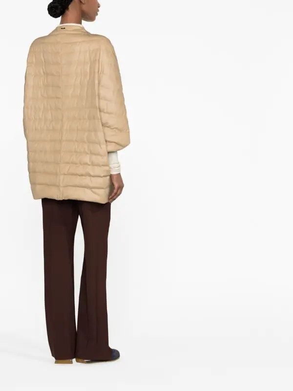 Herno Quilted Jacket With Bow Detail