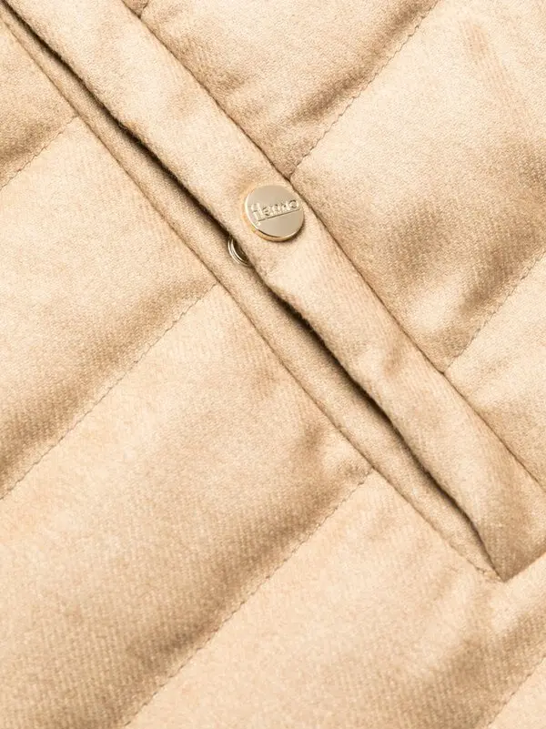Herno Quilted Jacket With Bow Detail