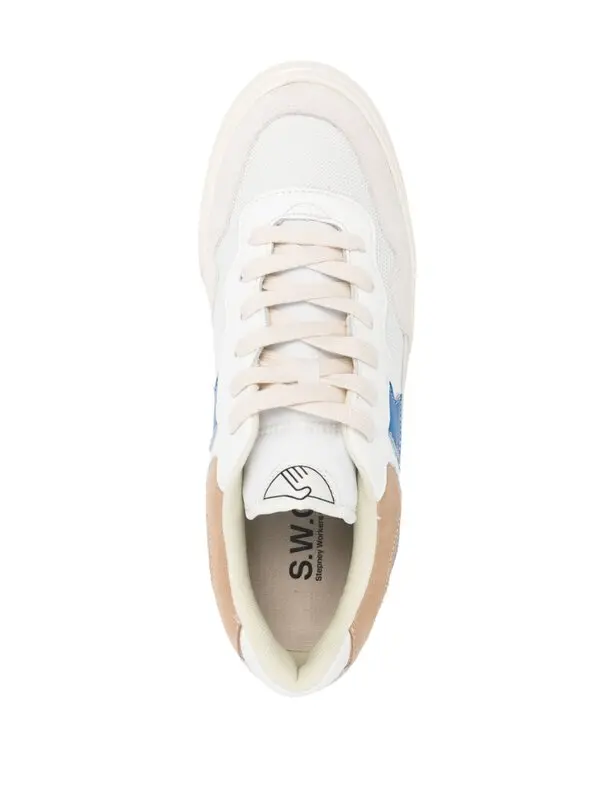 S.W.C STEPNEY WORKERS CLUB Pearl S-strike Low Top Sneakers - Neutrals