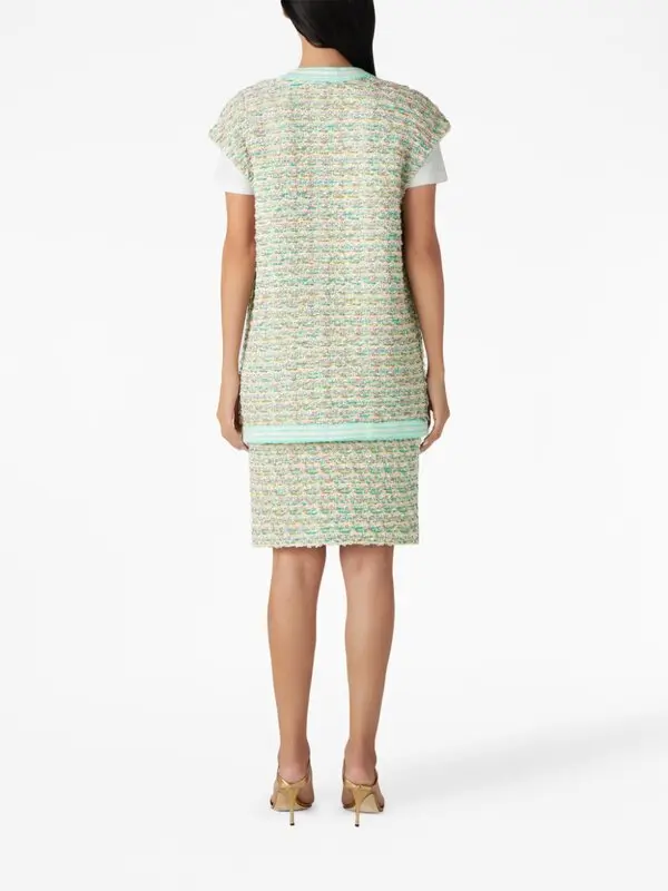 St. John Bouclé Mini Skirt