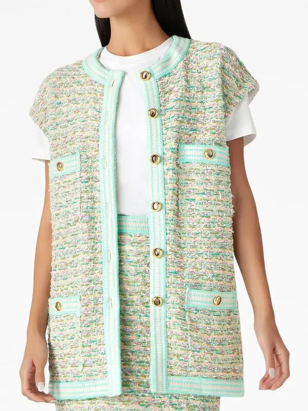 St. John Bouclé Mini Skirt