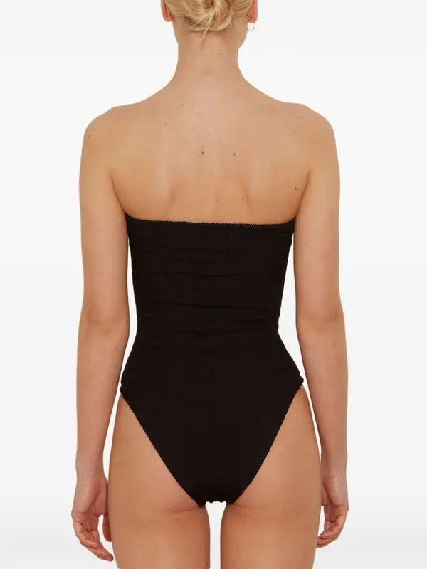 Hunza G Brooke Swim One-piece Swimsuit - Black