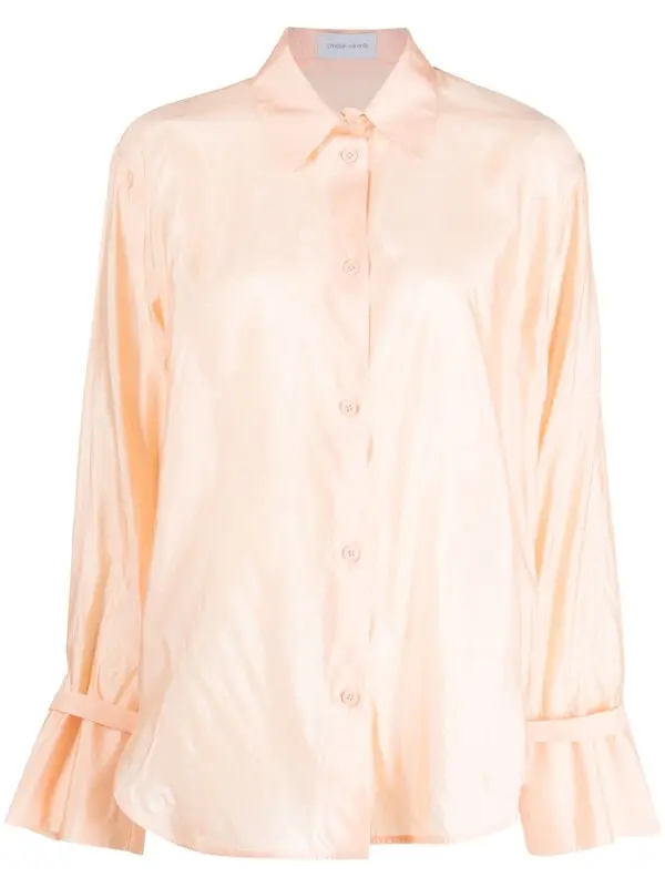 Christian Wijnants Cuff Strap Silk Shirt