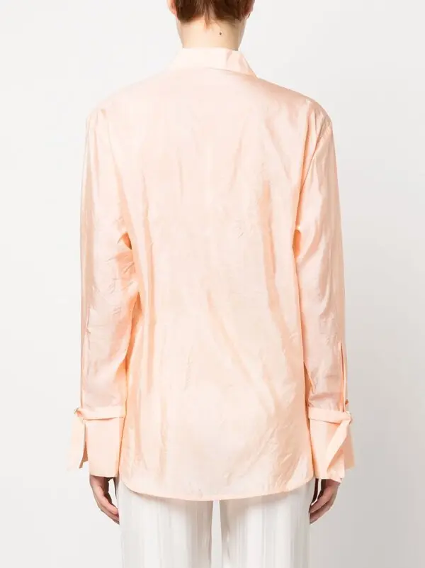 Christian Wijnants Cuff Strap Silk Shirt