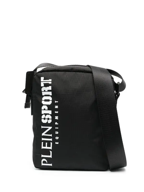 PLEIN SPORT Santa Monica Crossbody Bag - Black