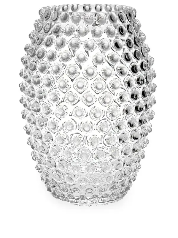 KLIMCHI Hobnail Egg Crystal Vase