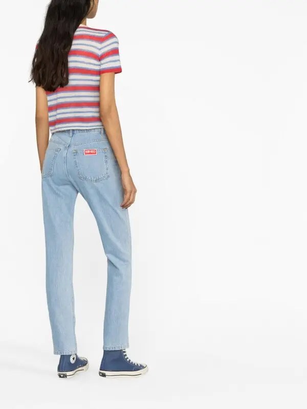Kenzo Asagao Straight-leg Jeans