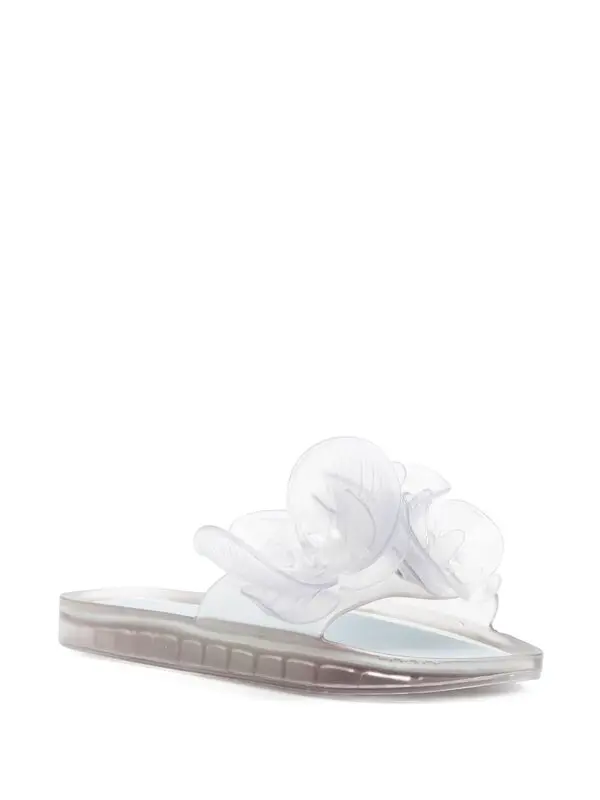 Y/project X Melissa Floral Slides - Neutrals