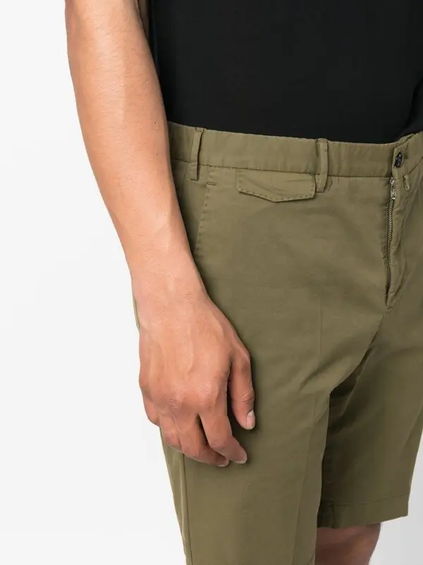 PT TORINO Knee-length Chino Shorts - Green
