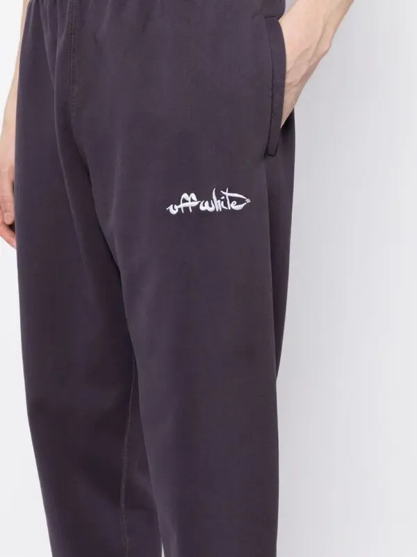Off-White Embroidered-logo Track Pants