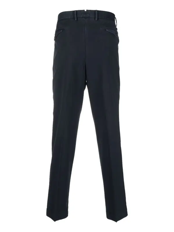 DELL'OGLIO Tapered-leg Tailored Trousers - Blue