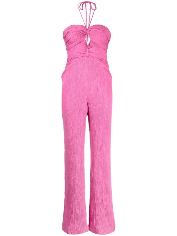 Alexis Jada Halterneck Jumpsuit - Pink