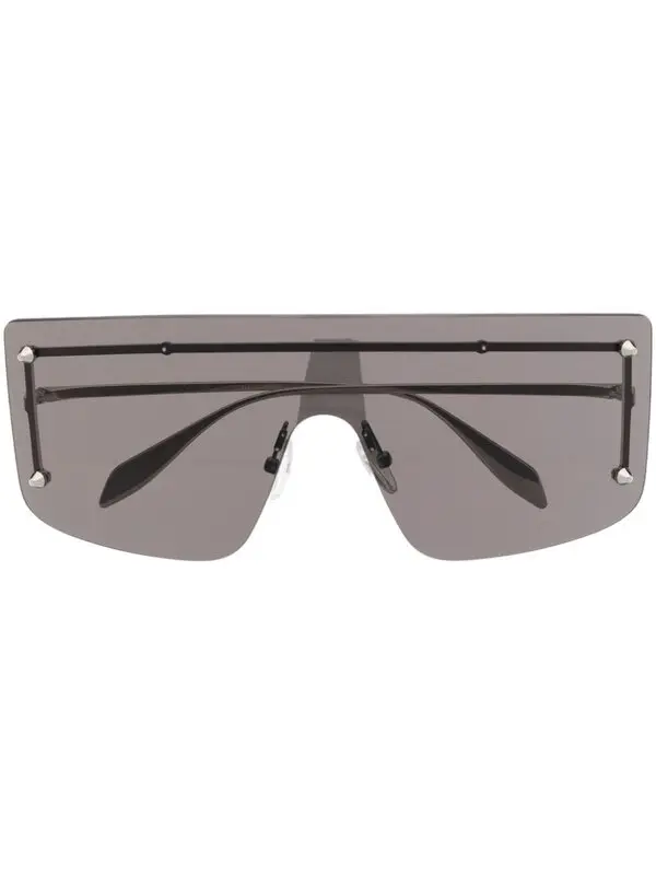 Alexander Mcqueen Frameless Sunglasses In Grey - 20% Off  display picture 3