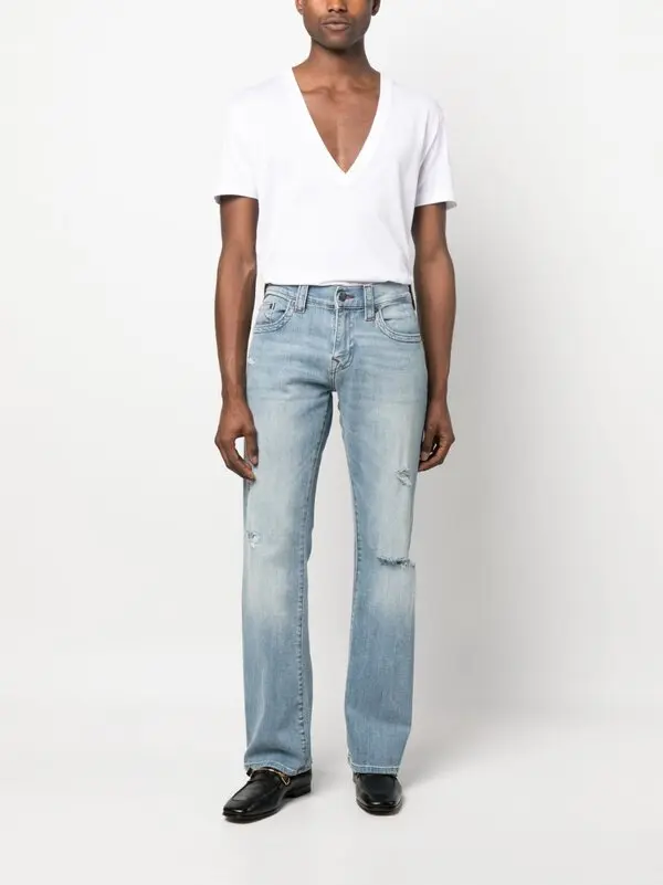 Dolce & Gabbana Plunging V-neck Cotton T-shirt