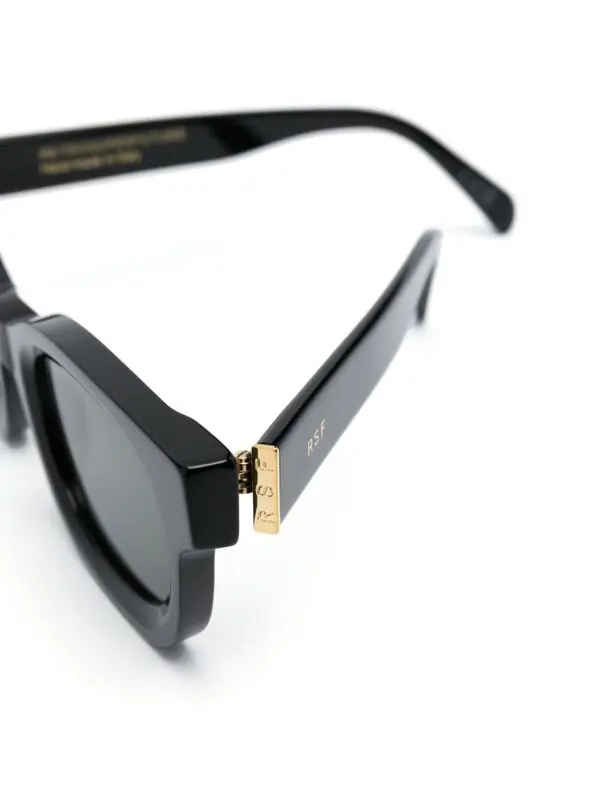 RETROSUPERFUTURE Logo Lettering Square Frame Sunglasses