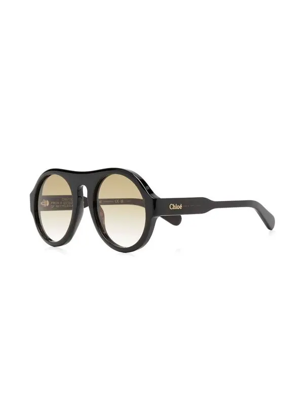 Chloé Pilot-style Logo-embellished Sunglasses