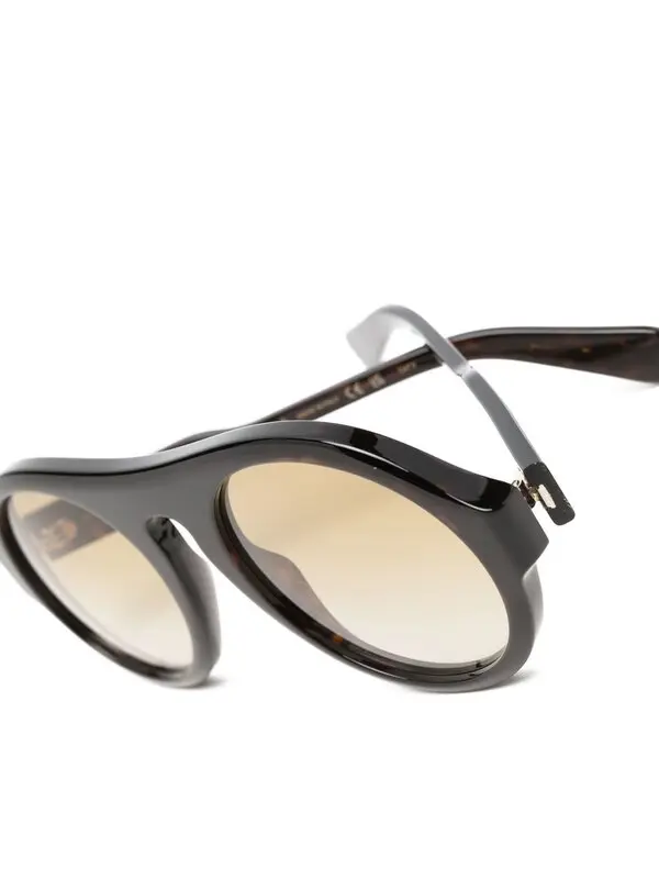 Chloé Pilot-style Logo-embellished Sunglasses