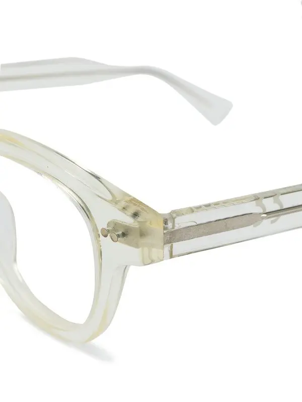EPOS Bronte Round-frame Glasses - White