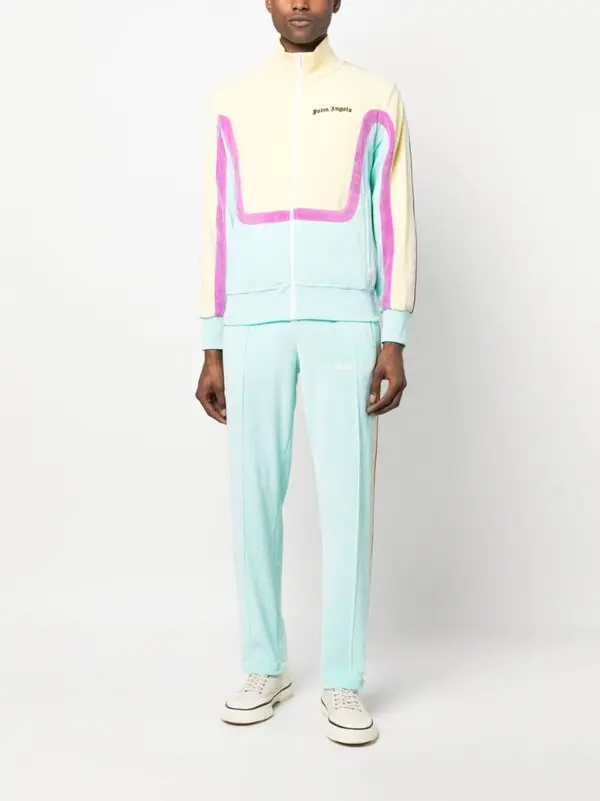 Palm Angels Coour-bock Ogo-print Track Jacket