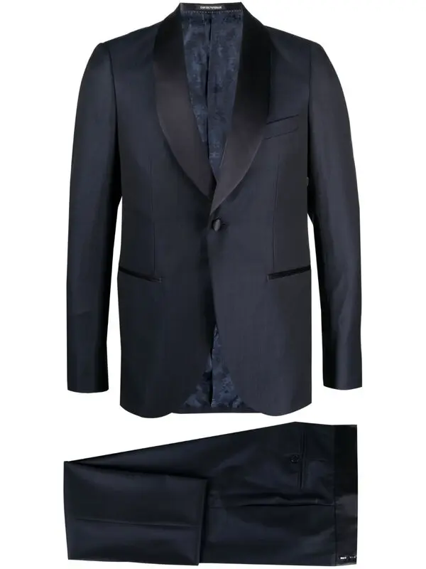 Emporio Armani Satin-lapel Dinner Suit