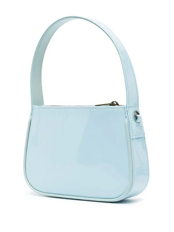 Blumarine Leather Mini Bag - Blue