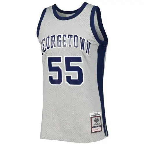 Mitchell & Ness Dikembe Mutombo Georgetown Hoyas 1990/91 Swingman Jersey
