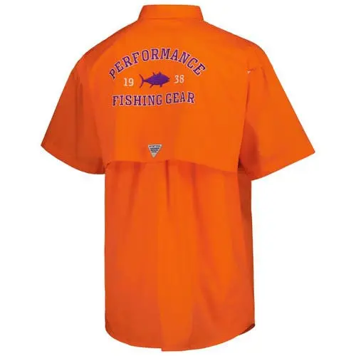 Columbia Clemson Tigers Bonehead Button-up Shirt