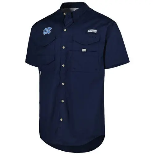 Columbia North Carolina Tar Heels Bonehead Button-up Shirt