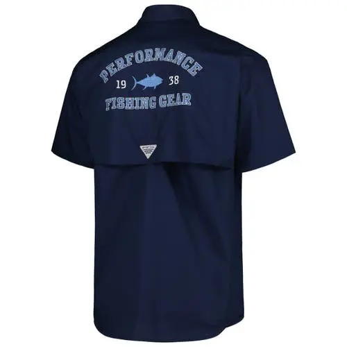Columbia North Carolina Tar Heels Bonehead Button-up Shirt