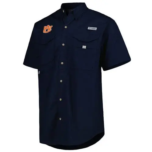 Columbia Auburn Tigers Bonehead Button-up Shirt