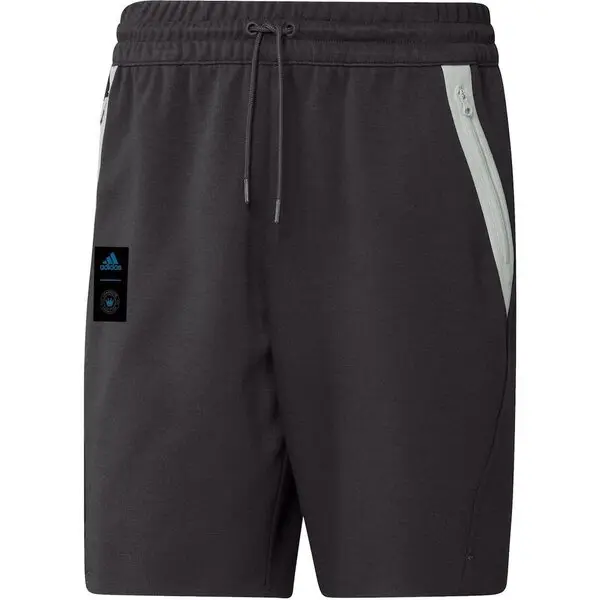 Adidas Charlotte Fc 2023 Player Travel Shorts - Black