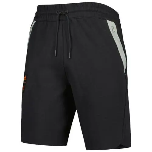 Adidas Houston Dynamo Fc 2023 Player Travel Shorts - Charcoal