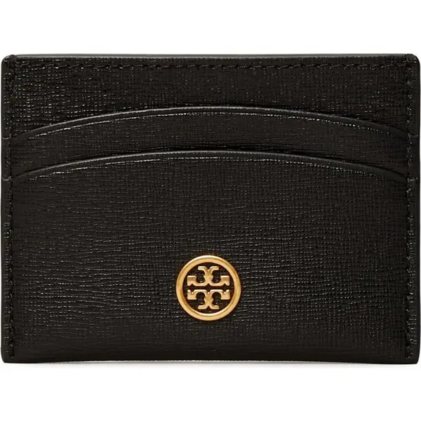 Tory Burch Robinson Leather Card Case