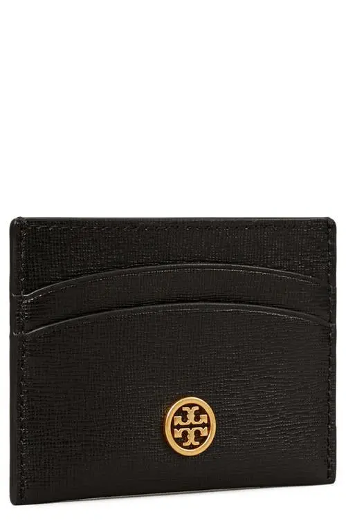 Tory Burch Robinson Leather Card Case