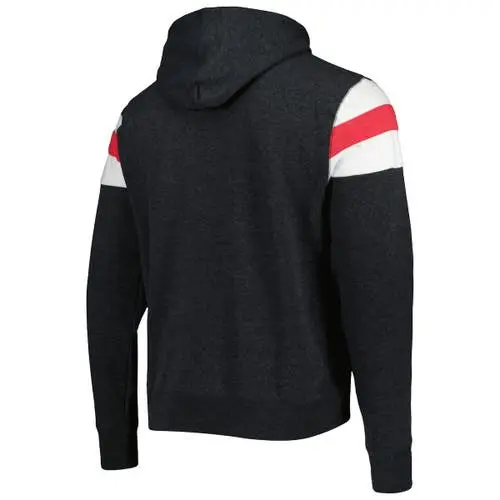 '47 Heathered Tampa Bay Buccaneers Premier Nico Pullover Hoodie