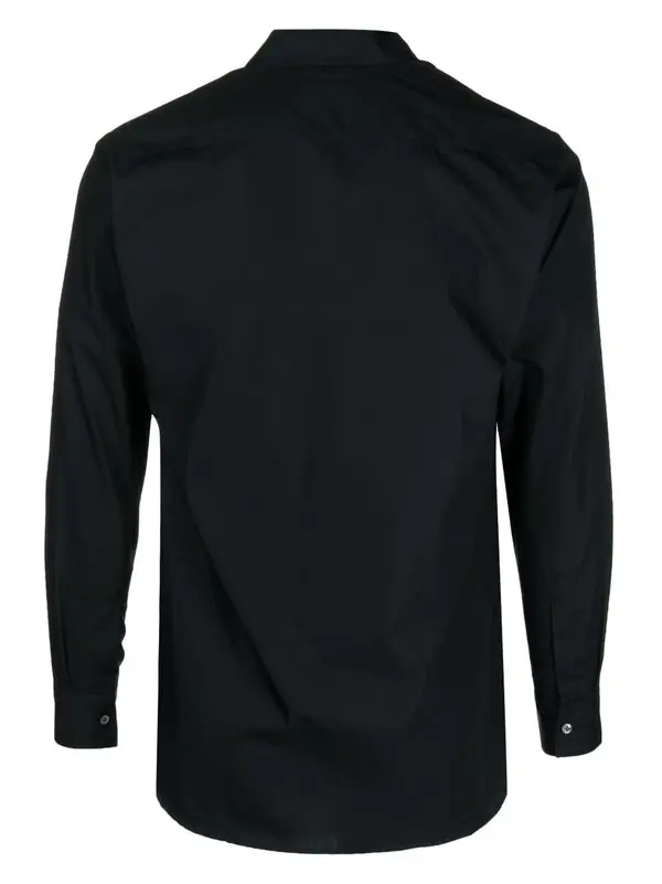 TINTORIA MATTEI 954 Band-collar Cotton Shirt