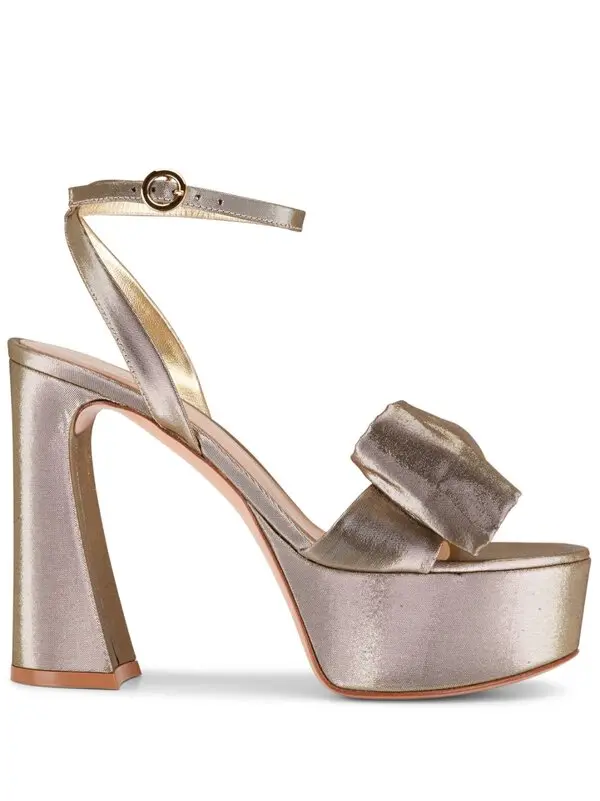 GIANVITO ROSSI 70mm Open-toe Sandals - Gold