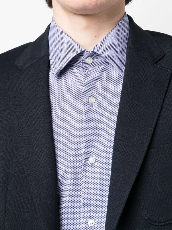 BOSS All-over Micro-print Shirt