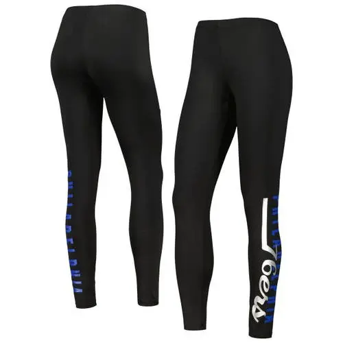 G-III 4HER BY CARL BANKS Philadelphia 76ers Jump Shot Leggings - Black