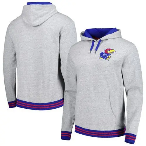 Mitchell & Ness Kansas Jayhawks Pullover Hoodie