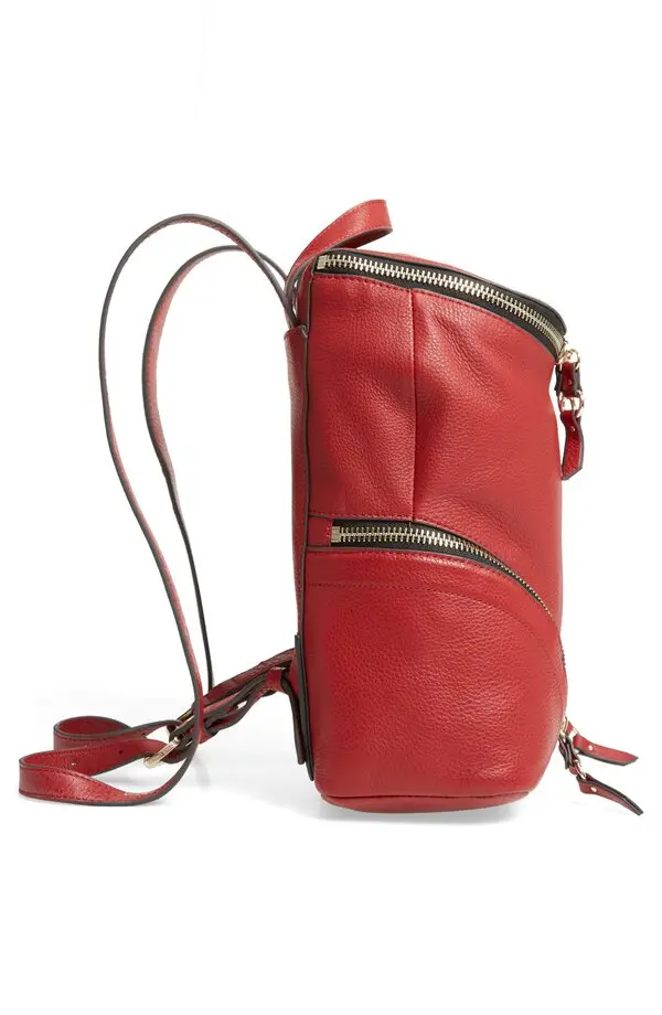 black katja leather backpack vince camuto Vince Camuto Katja Leather Backpack - Pepper Berry