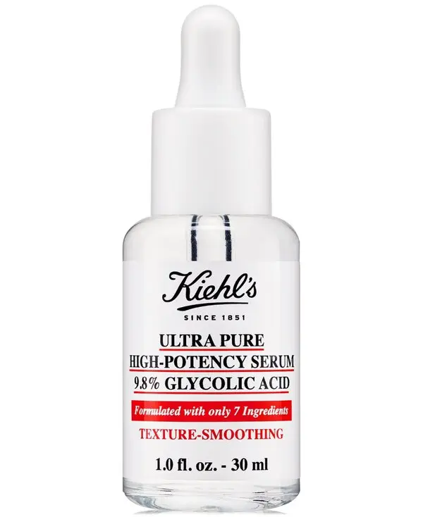 KIEHL'S SINCE 1851 Ultra Pure High-potency 9.8% Glycolic Acid Serum - No Color