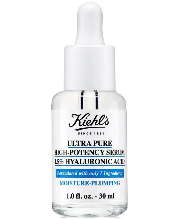 KIEHL'S SINCE 1851 Ultra Pure High-potency 1.5% Hyaluronic Acid Serum - No Color