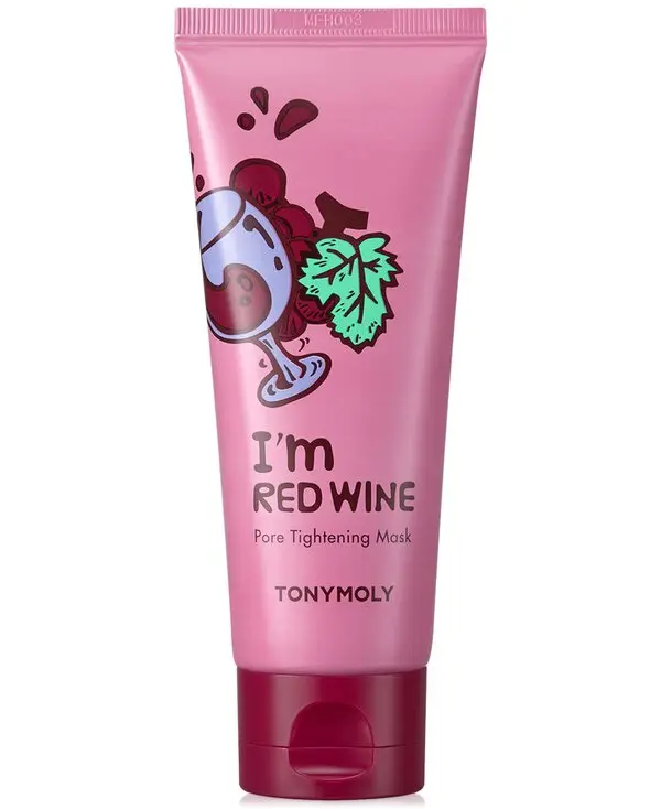 TONYMOLY I'm Red Wine Pore Tightening Mask - No Color